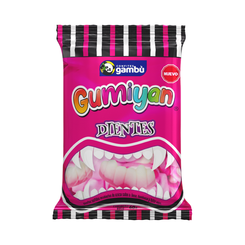 Gumiyan Dientes (60 g) – Dulces Goxua